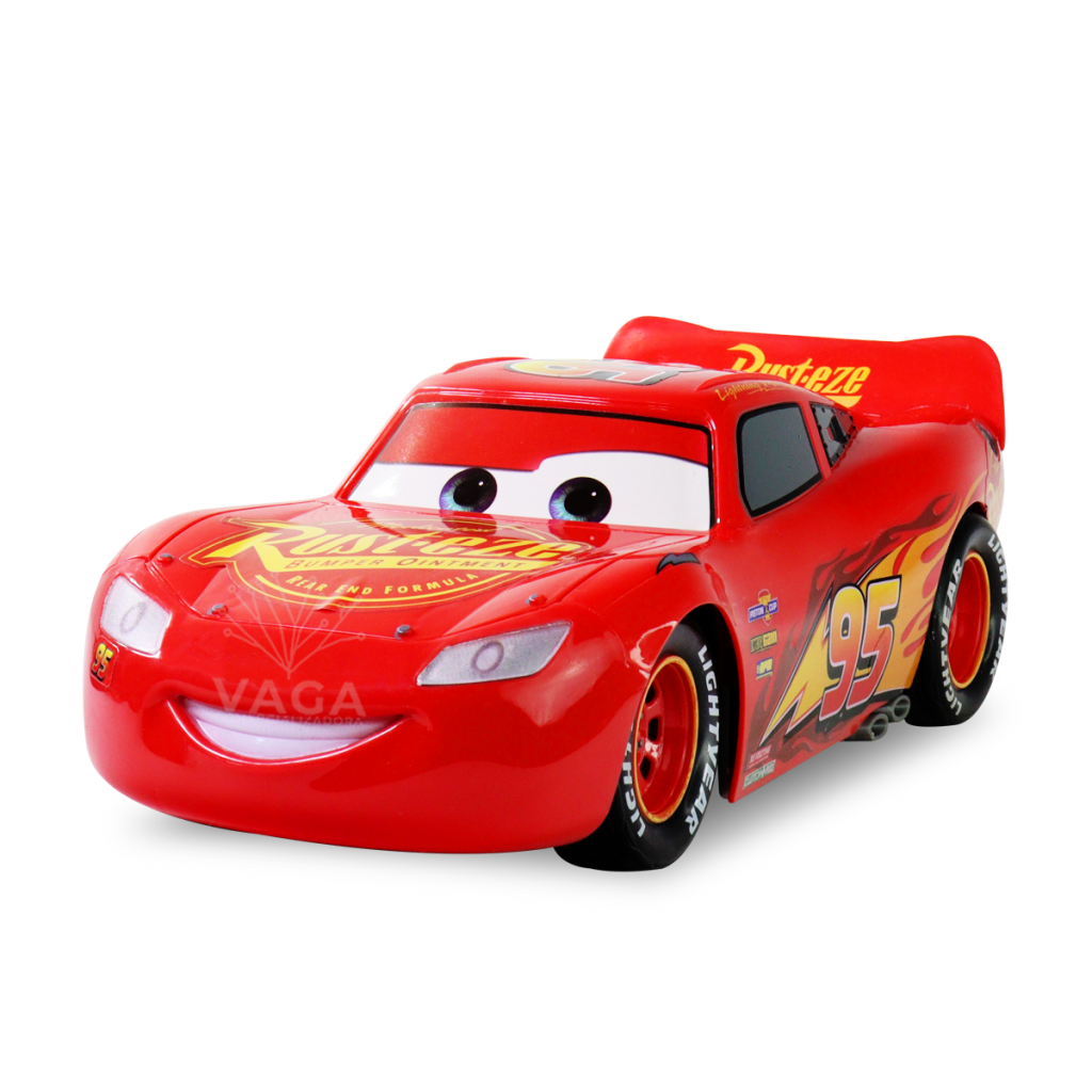 Cars Rayo Mcqueen Radio Control Luz Sonido Recargable 27 Cm ...