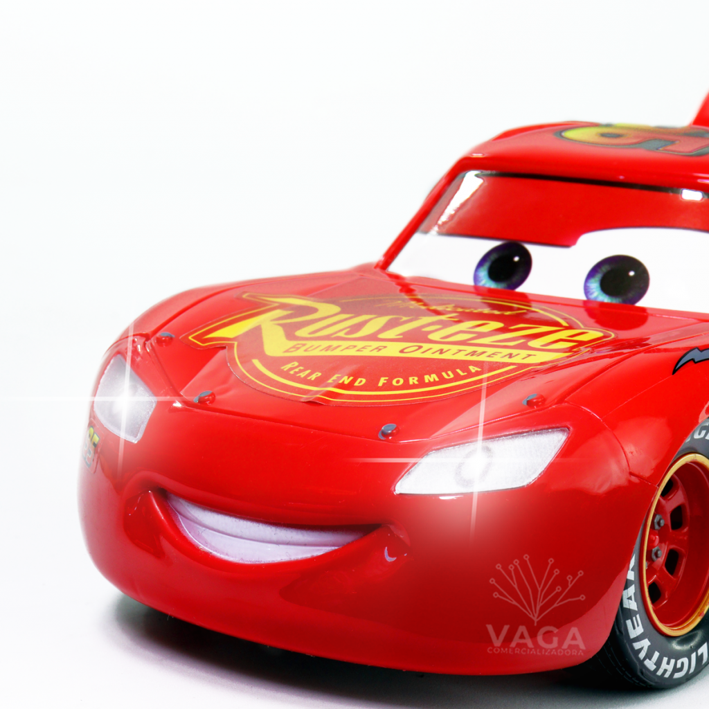 Cars Rayo Mcqueen Radio Control Luz Sonido Recargable 27 Cm ...