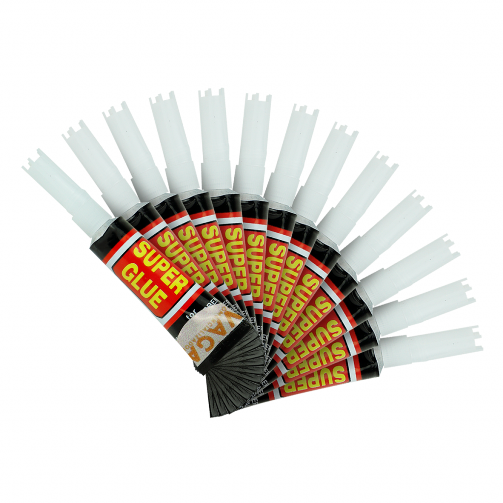 12 Piezas Pegamento Super Glue Adhesivo – Comercializadora VAGA