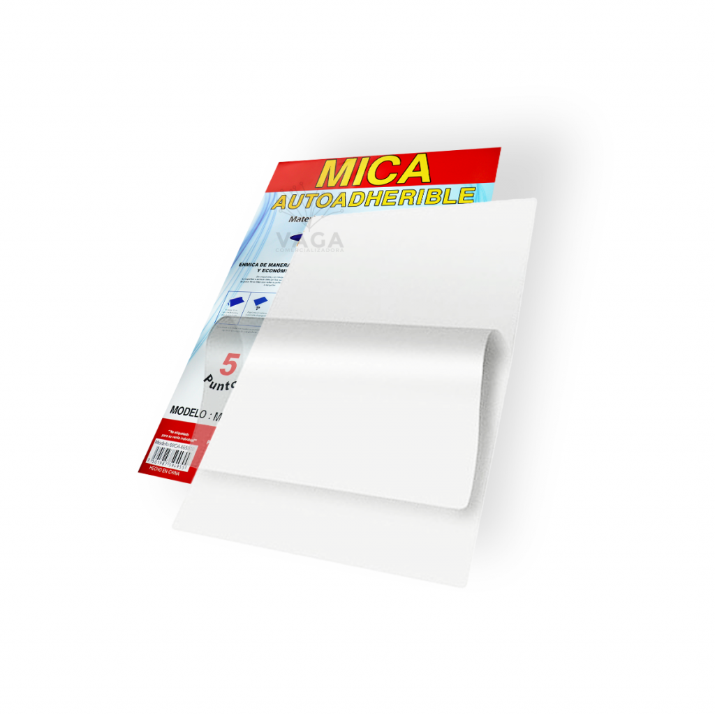 Mica Autoadherible 66x50cm Para Forrar Libro Cuaderno 10pzas – Comercializadora VAGA