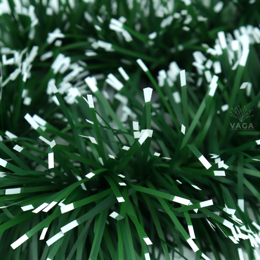 Rollo De Escarcha Navideña Festón Verde Pino Nevado – Comercializadora VAGA